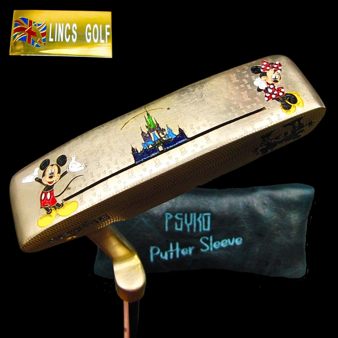 Custom Milled Disney Themed Ping Anser Putter 91cm Steel Shaft With ...