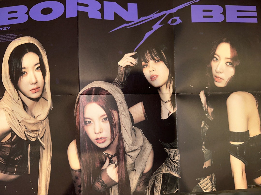 Official Itzy Born to Be Poster - Etsy