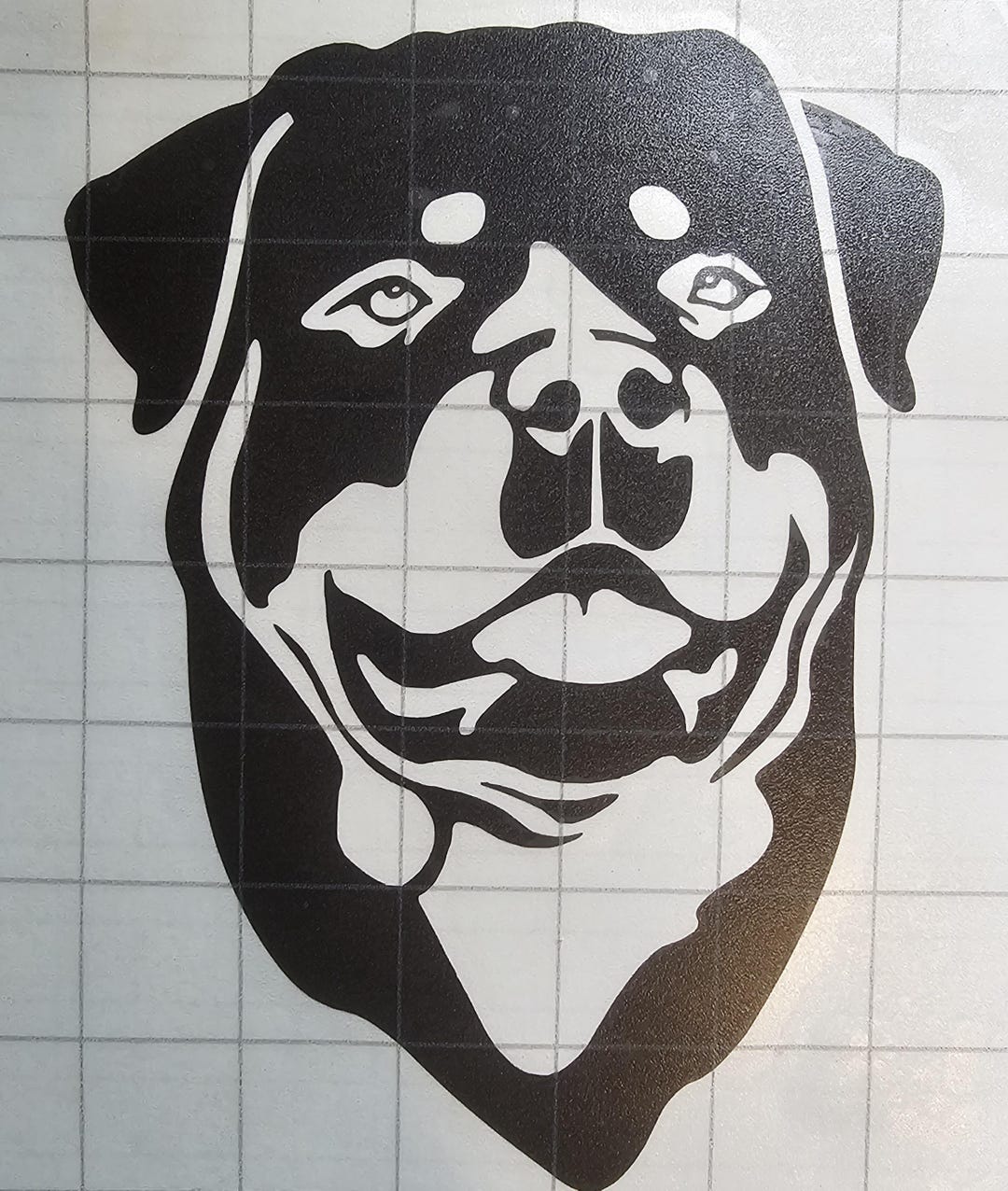 Rottweiler Vinyl Decal - Etsy