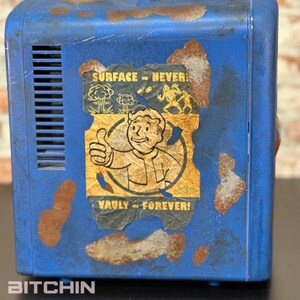 Vault-tec Inspired Mini Fridge - Etsy UK