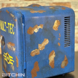 Vault-tec Inspired Mini Fridge - Etsy UK