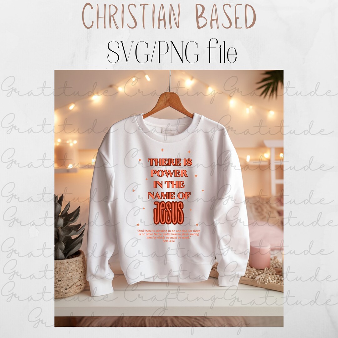 Christian/scripture PNG SVG JPG Digital File - Etsy