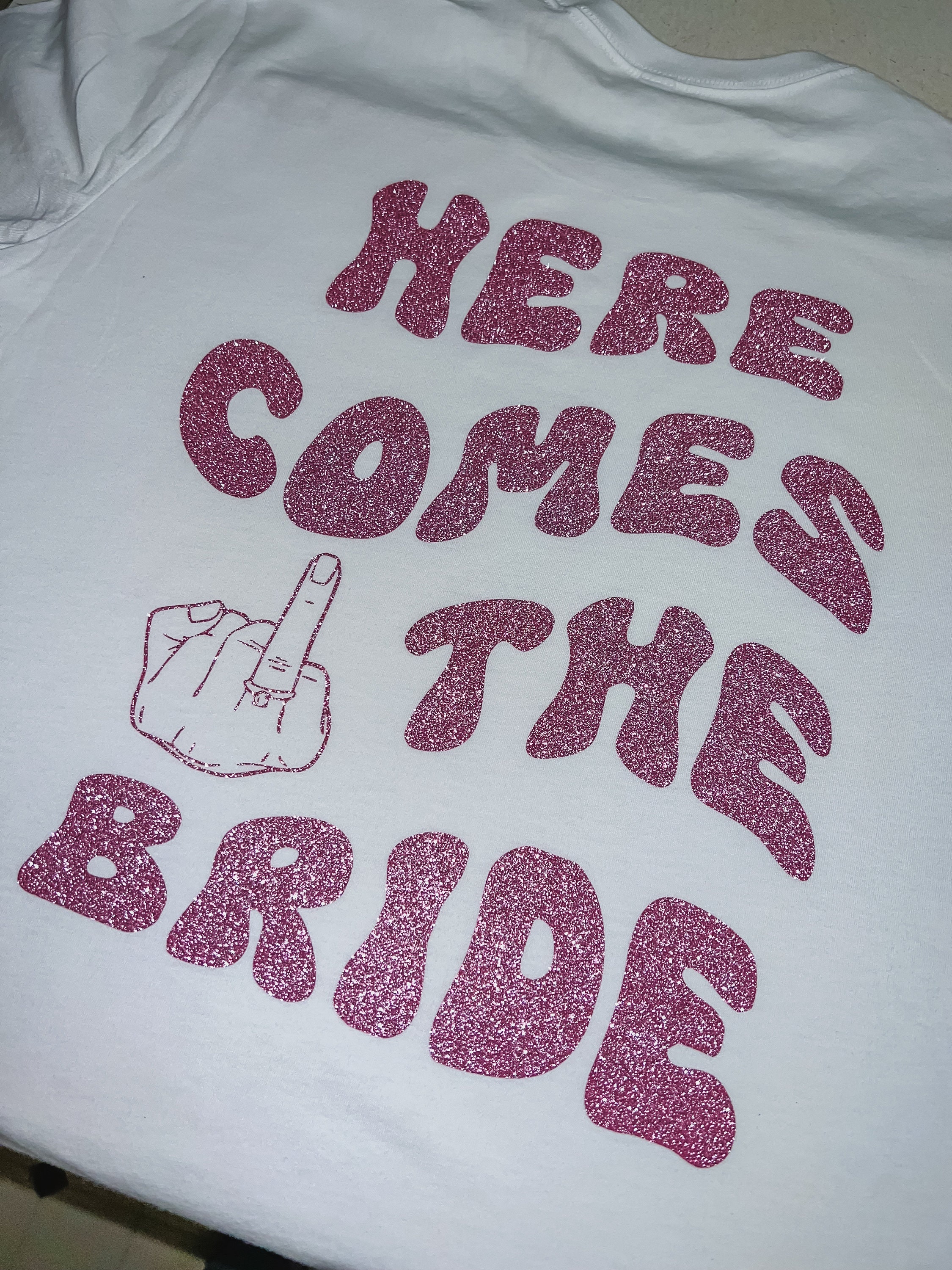 Here Comes the Bride PNG Here Comes the Party PNG Shirt Bridesmaid ...