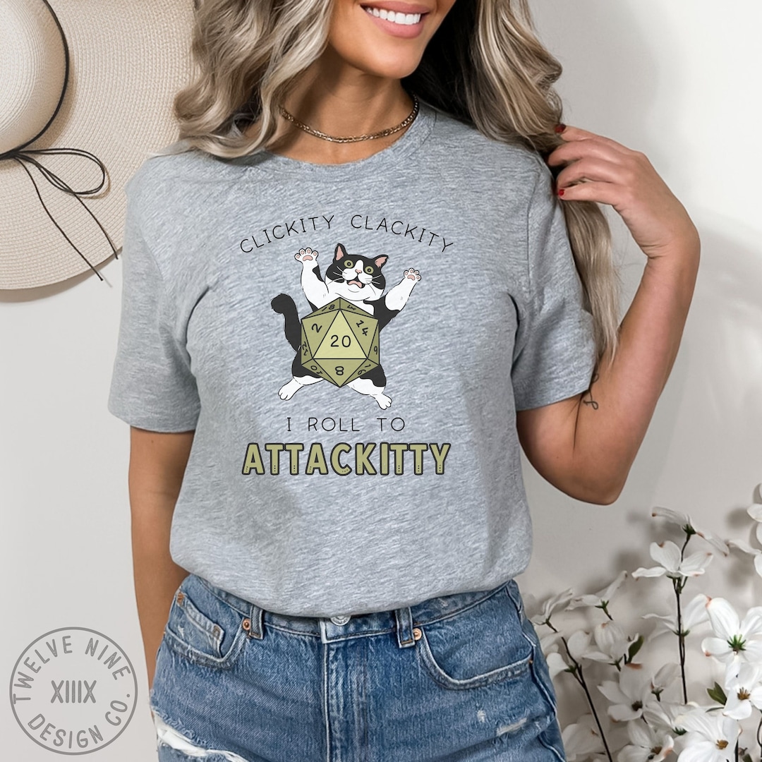 Clickity Clackity I Roll to Attackitty Dice Fantasy Tabletop ...