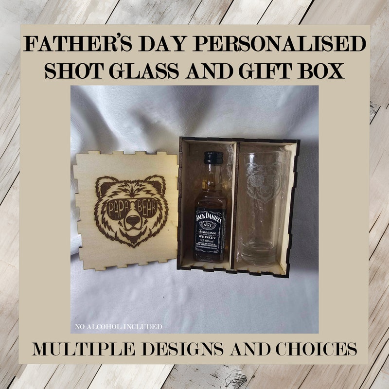 Shot Glass Box - Etsy