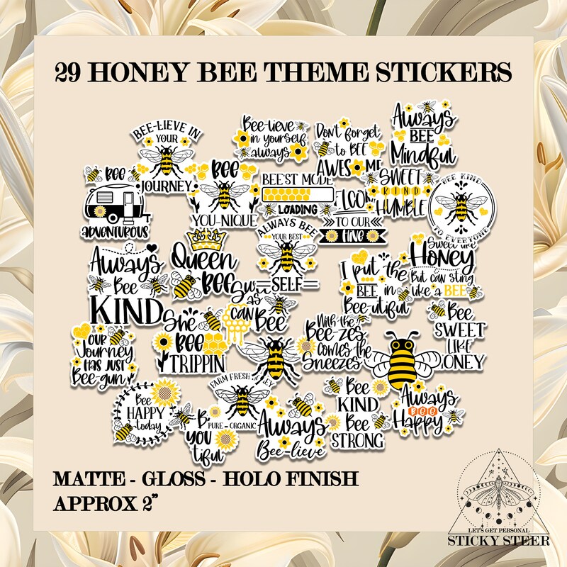 Bee Decal - Etsy