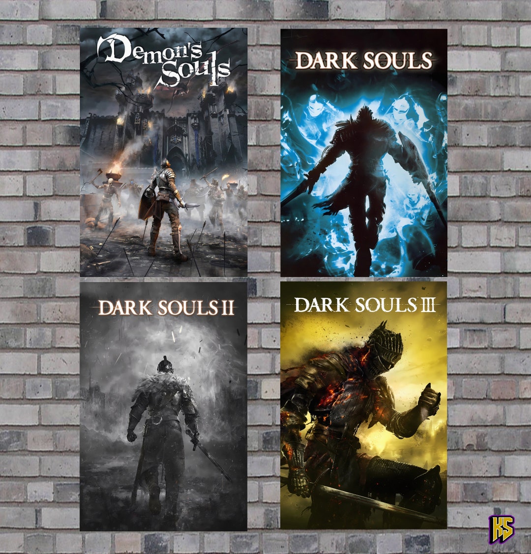 Dark Souls Posters Pack, 4 Digital Images . - Etsy