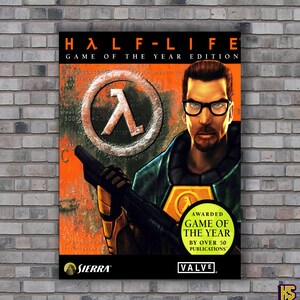 Half Life Posters Pack, 4 Digital Images . - Etsy