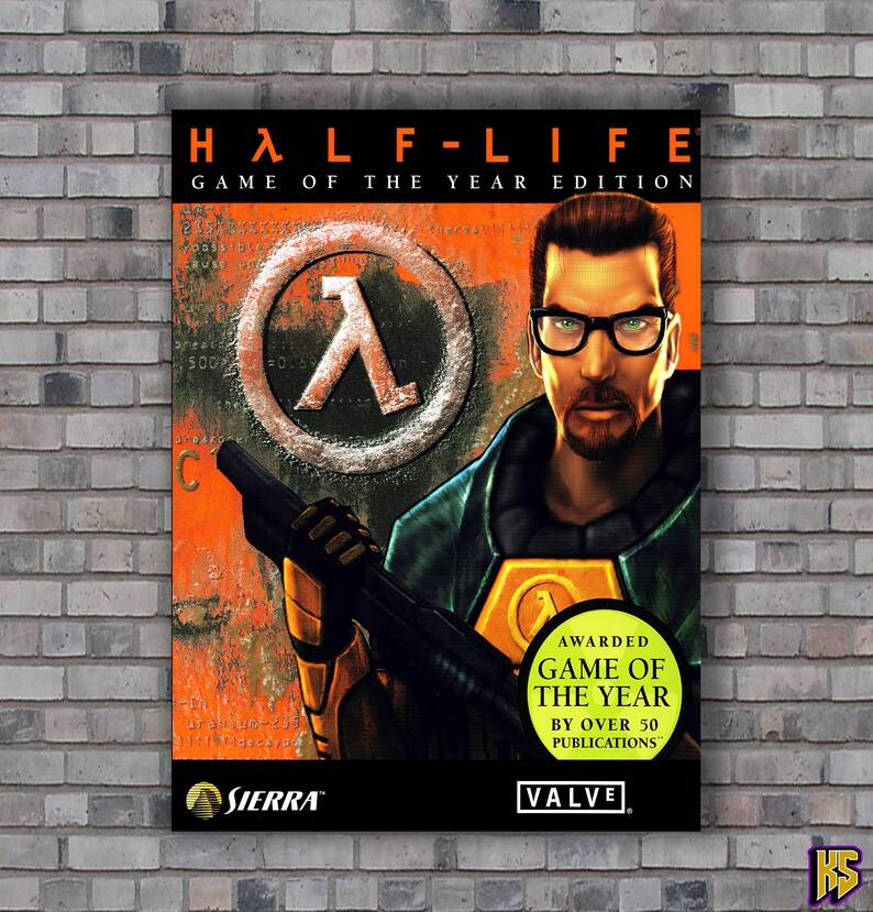 Half Life Posters Pack, 4 Digital Images . - Etsy