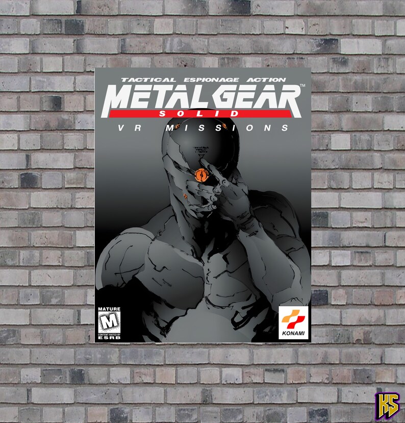 Metal Gear Solid Posters Pack 1, 5 Digital Images . - Etsy