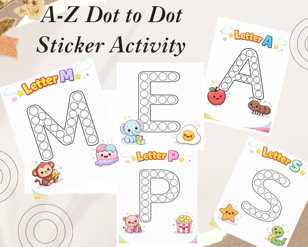 Alphabet Dot Marker Activity Printable | Preschool Fine Motor Skills ...