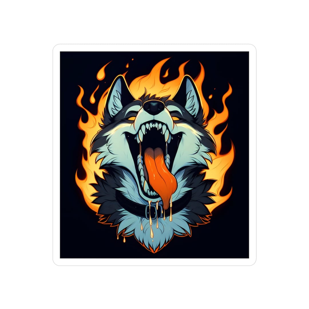 Yiff in Hell Furry Sticker Maw Shot Water/scratch/uv Resistant Vinyl ...