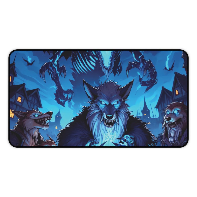 Cursed Night - Furry Gaming Mouse/desk Mat - Etsy