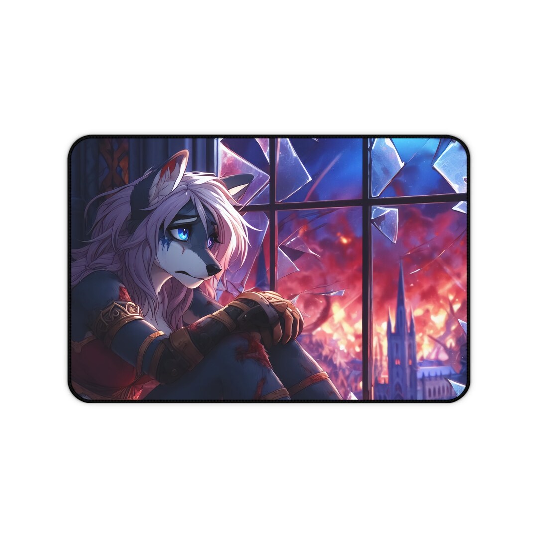 Sanctuary - Furry Gaming Mouse Pad/desk Mat - Etsy