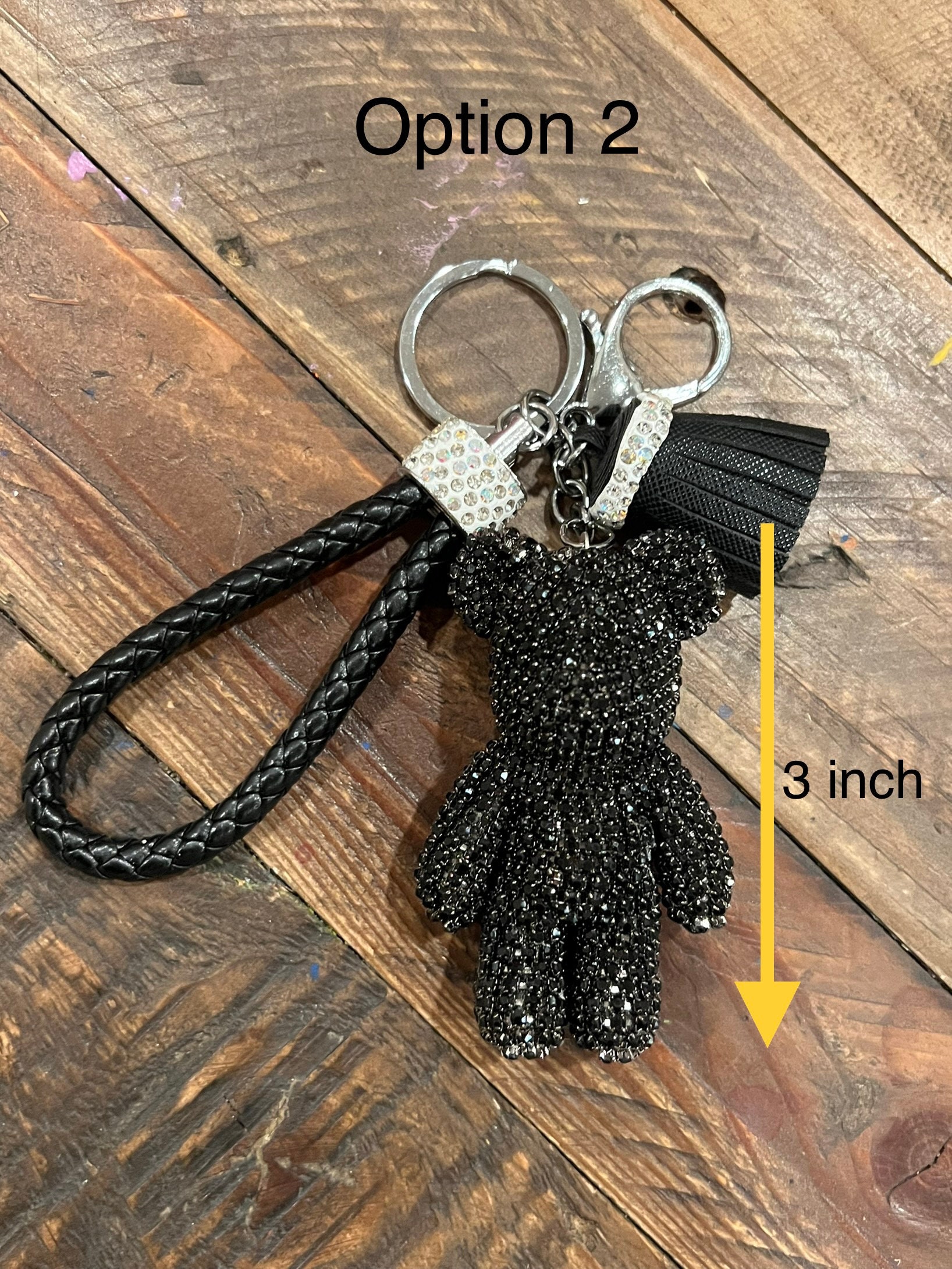 Teddy Bear Key Rings - Etsy