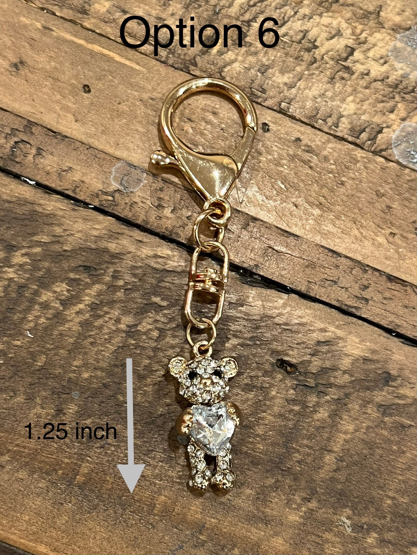 Teddy Bear Key Rings - Etsy