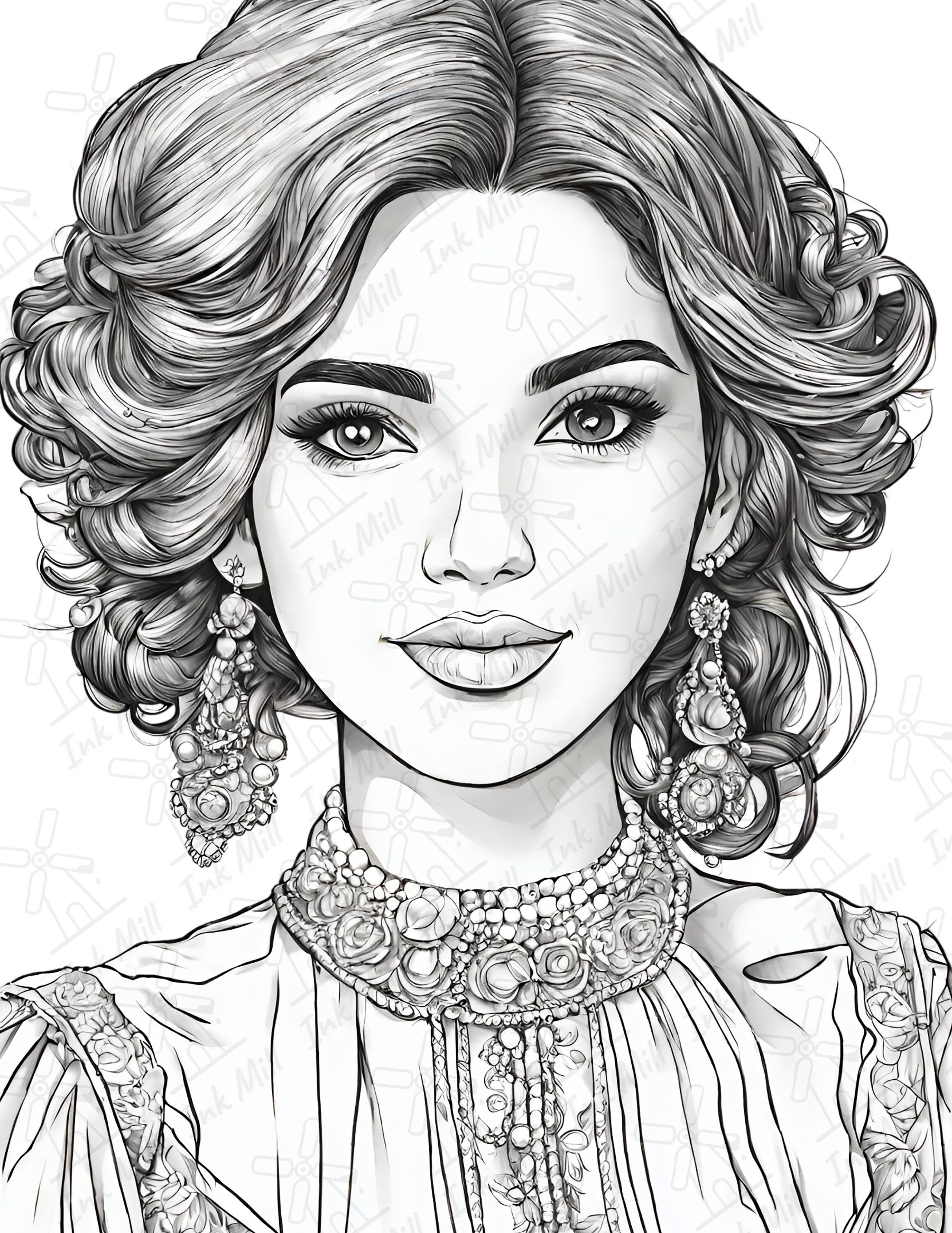 Coloring Book Women of the World I - Etsy