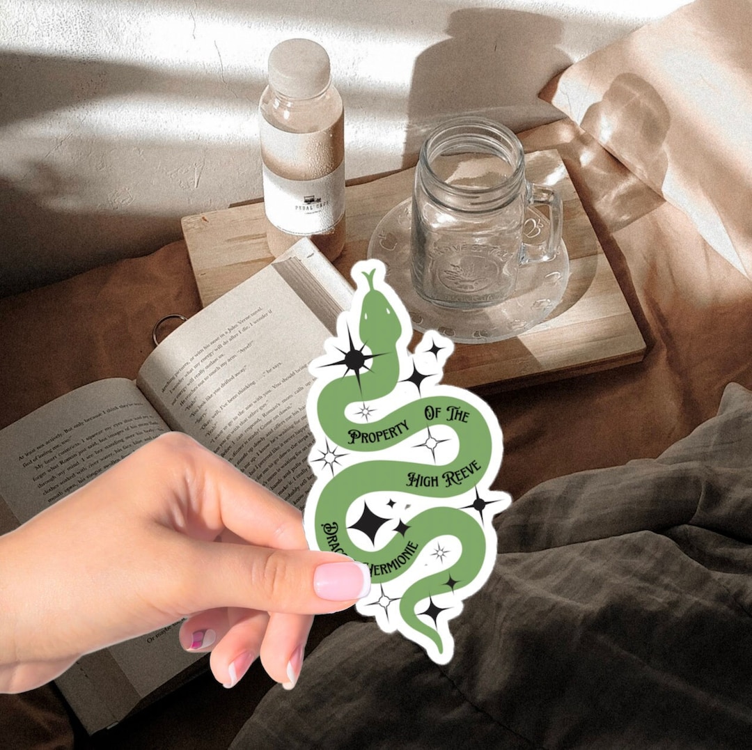Dramione Sticker Property of the High Reeve Snake Draco - Etsy