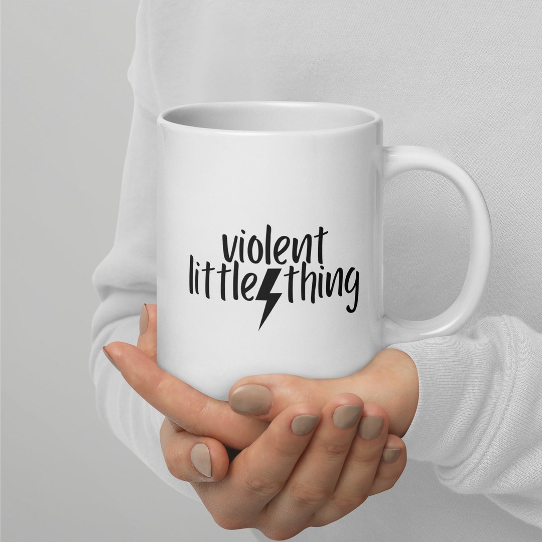 Fourth Wing Mug Violent Little Thing Iron Flame - Etsy