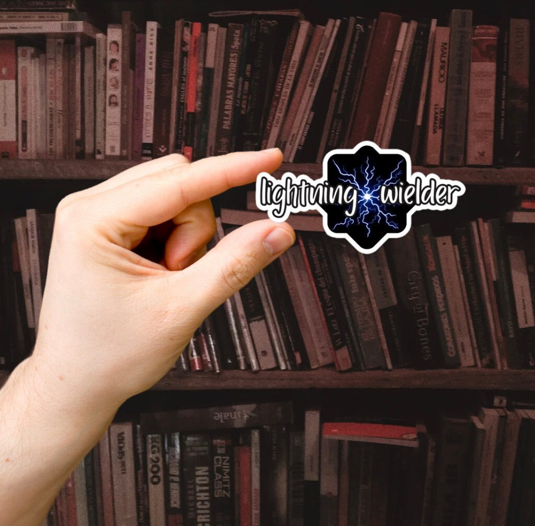 Fourth Wing Sticker Violet Lightning Wieldier Xaden Riorson - Etsy