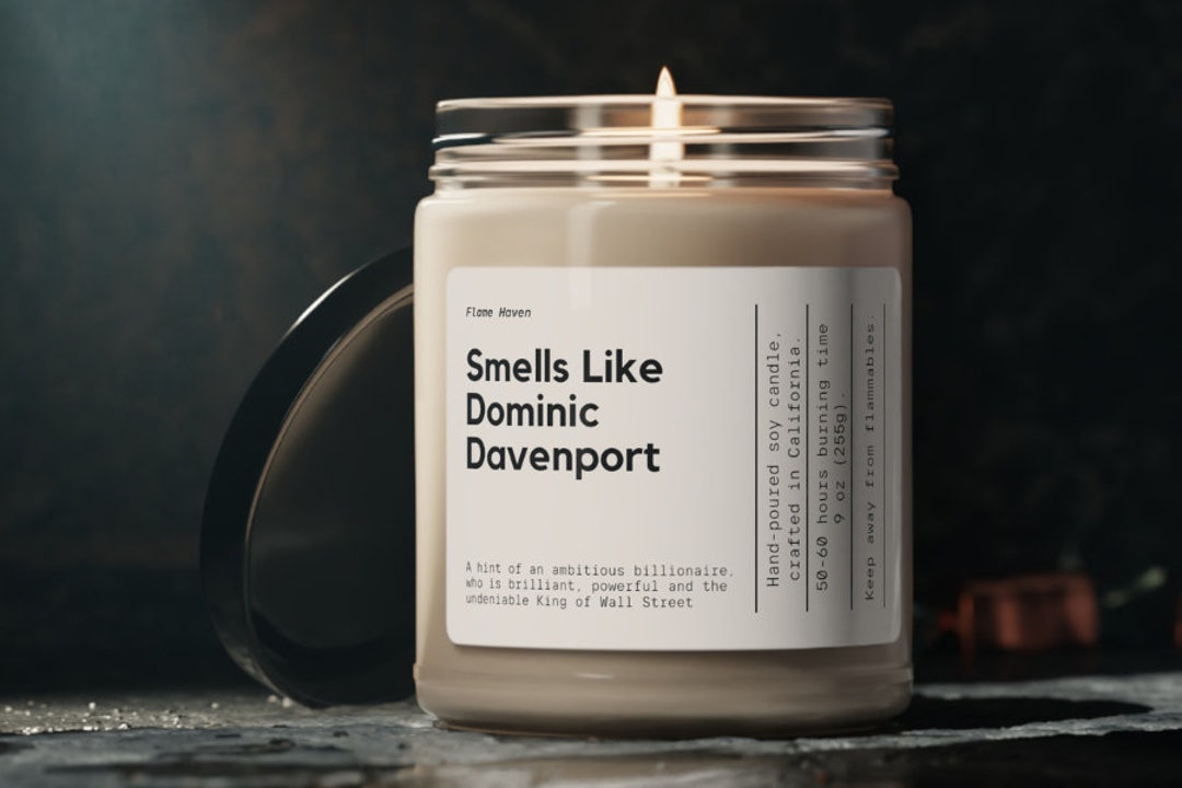 Smells Like Dominic Davenport Candle, Ana Huang, King of Greed Candle ...