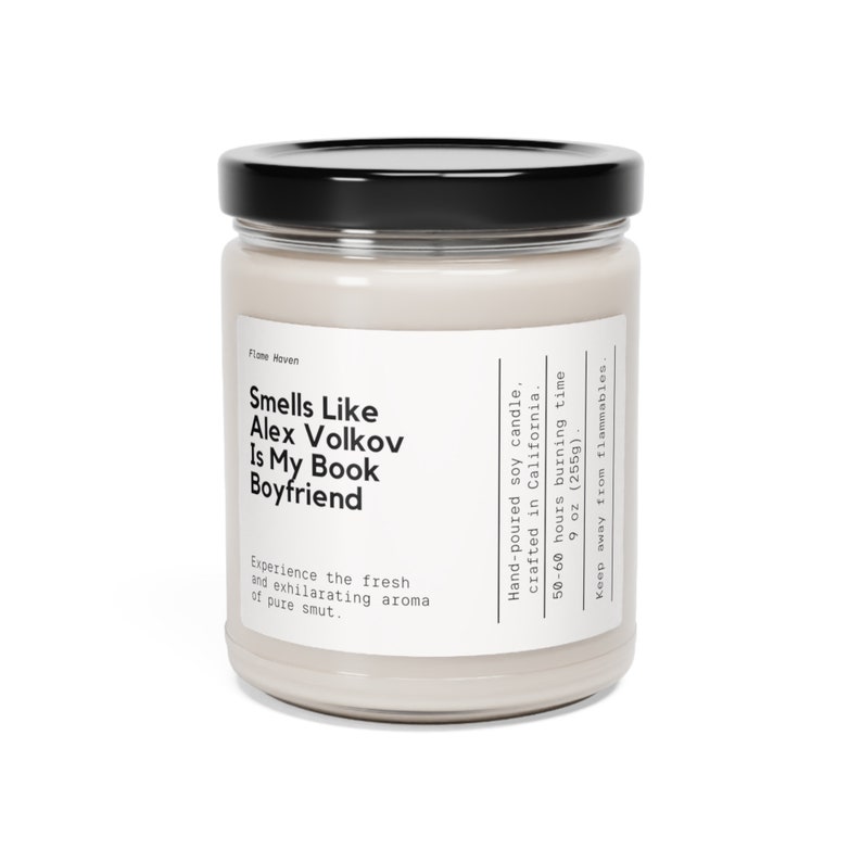 Smells Like Alex Volkov Candle, Twisted Love Inspired Candle, Smut ...