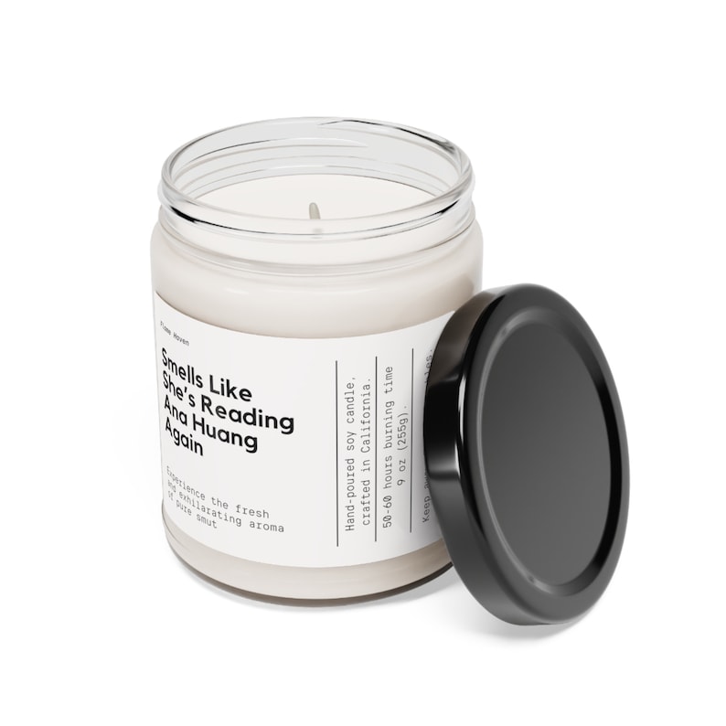 Smells Like She's Reading Ana Huang Again Candle, Romance, Book Lover ...