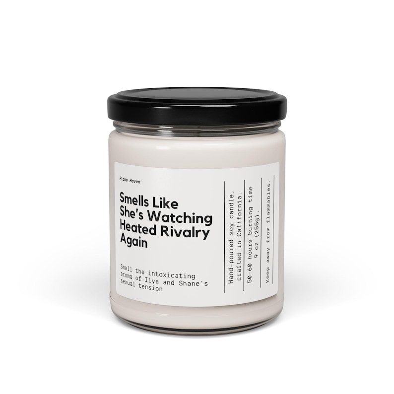 Smells Like She's Watching Heated Rivalry Again Candle, TV Inspired ...