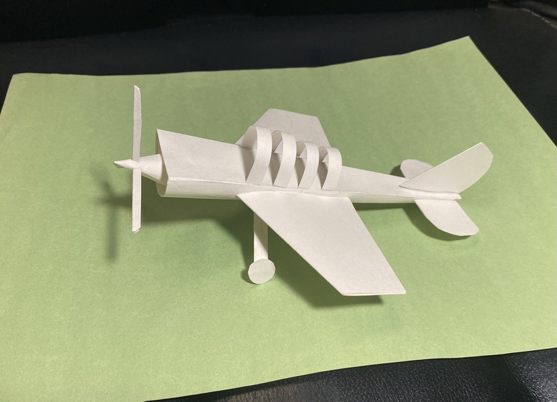 Airplane Kit Paper Model Kit Model Airplane Kit Paper Model Airplane ...