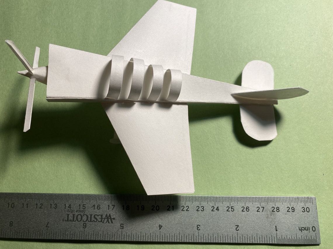 Airplane Kit Paper Model Kit Model Airplane Kit Paper Model Airplane ...