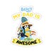 My Dad is Awesome-bluey Sticker - Etsy