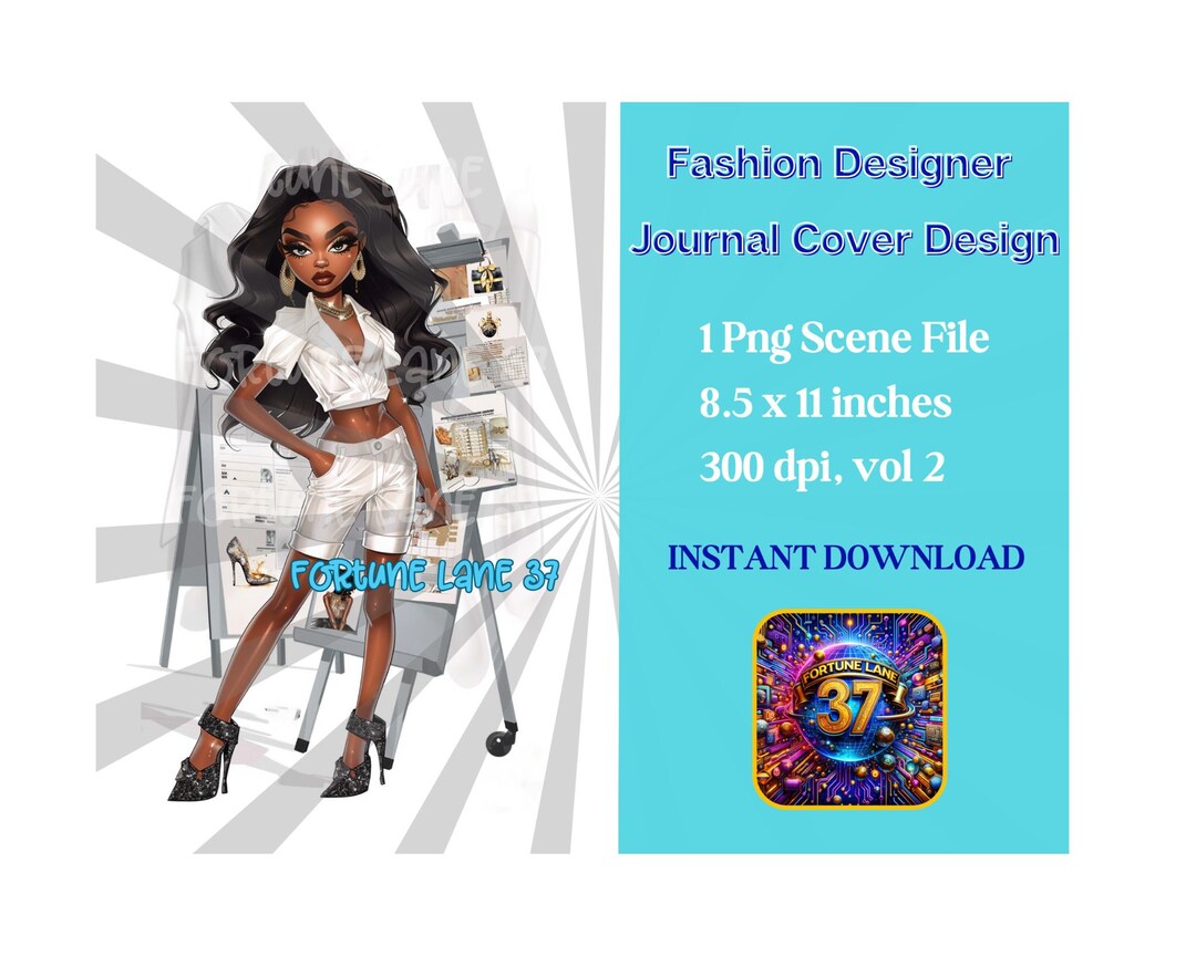 Black Woman Journal Cover Art Journal Cover Design Planner Dashboard ...