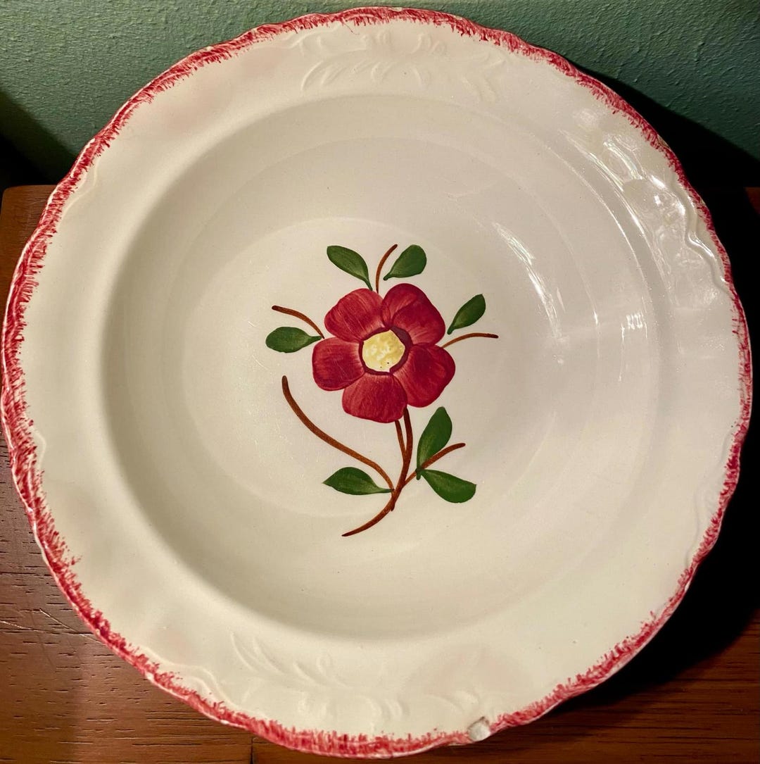 Vintage Blue Ridge Southern Potteries Hand Painted Under Glazed ...