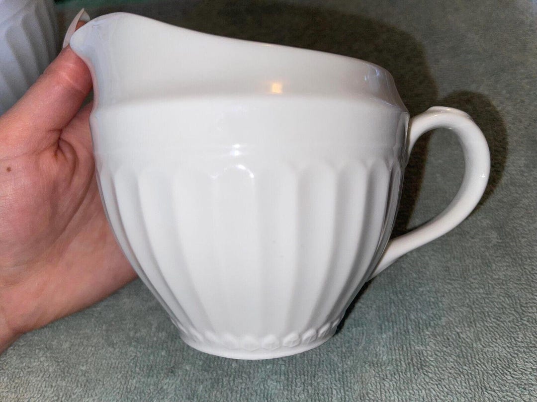 Coventry Fine Porcelain Set Sugar Bowl With Lid, Creamer Pitcher, and ...