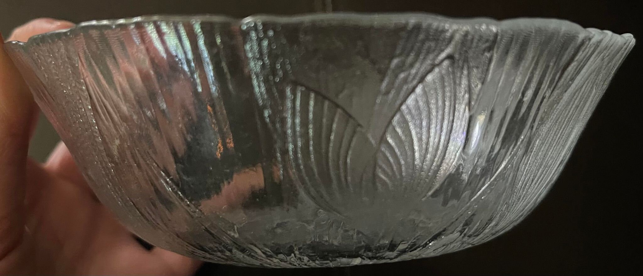 Set of 2 Clear Arcoroc Glass Cereal Bowls, 6.25 X 2 - Etsy