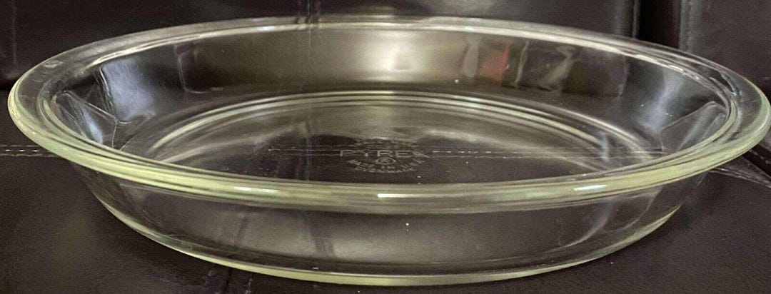 Vintage Pyrex 209 23cm Clear Pie Dish! 10” - Etsy