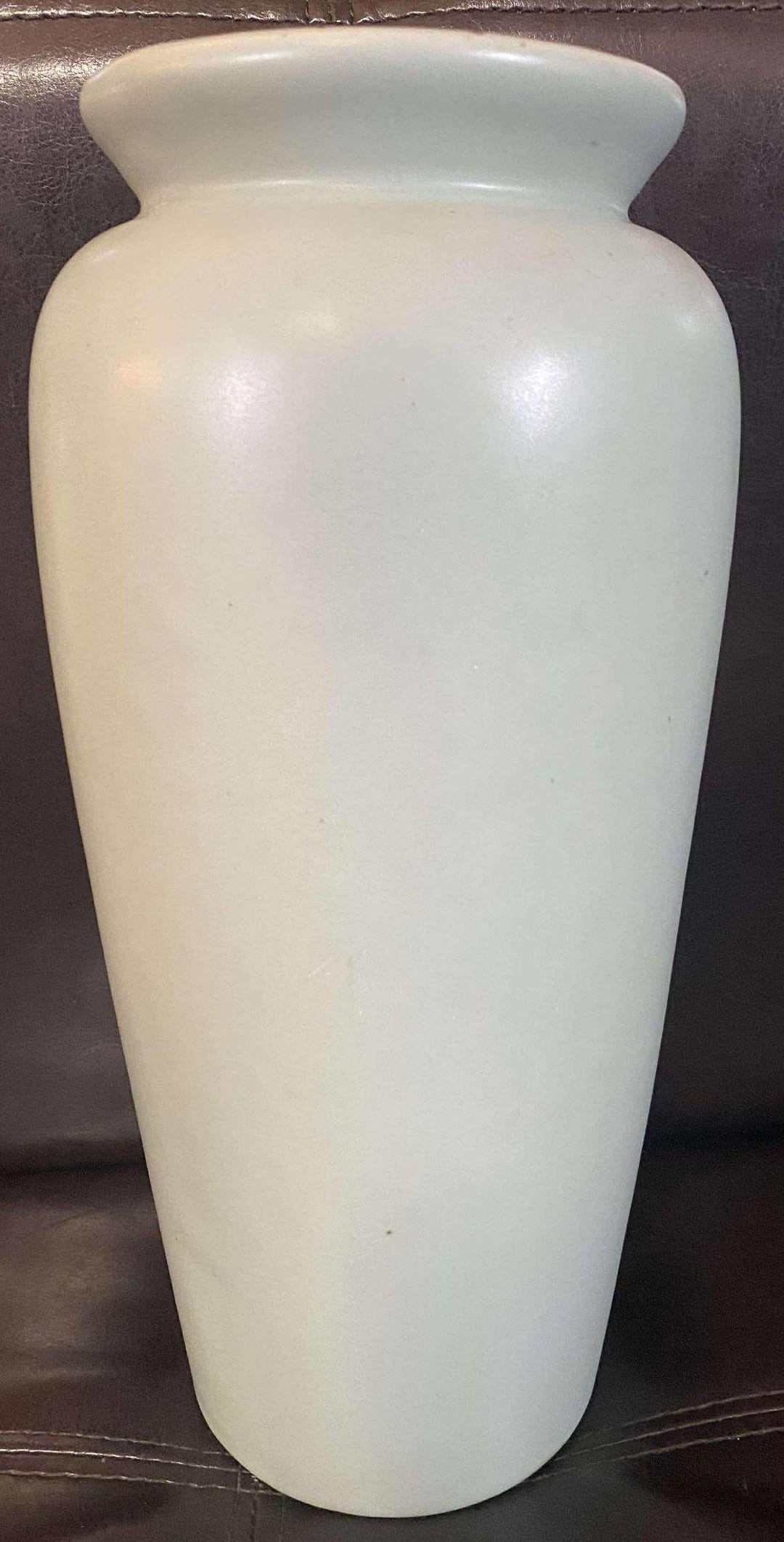 Vintage Harris Potteries Vase Seafoam Green Matte Glaze Chicago USA ...