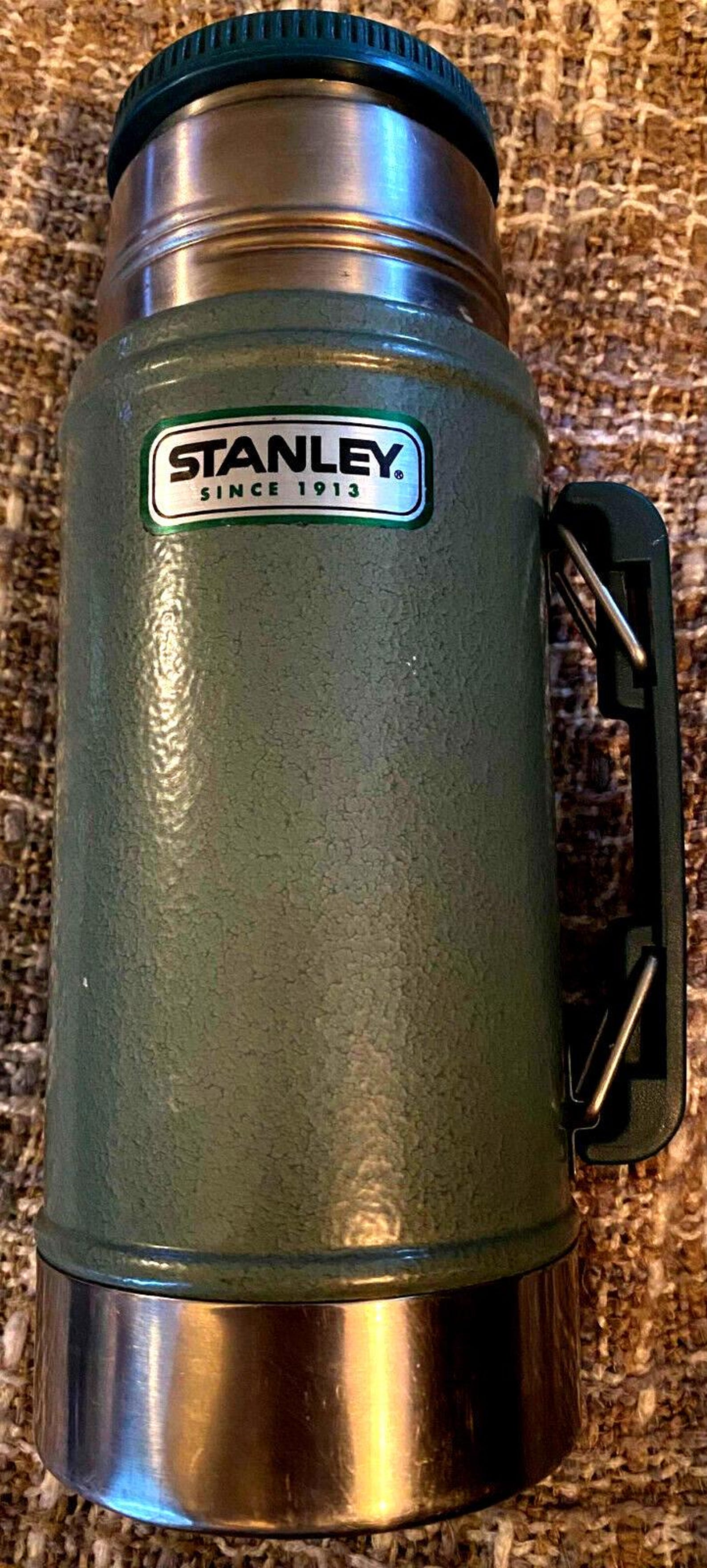 Vintage Stanley Green Thermos - Classic Insulated Bottle - Etsy
