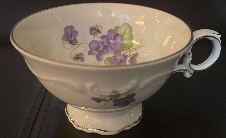 Vintage Nine Piece Set of Carl Schumann Arzberg Bavaria China Purple ...