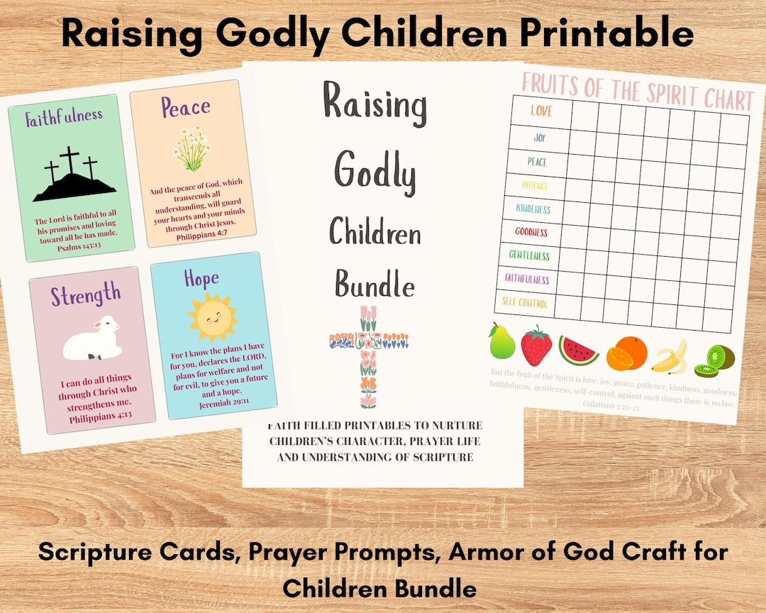 Christian Kids Printables, Armor of God Craft, Bible Acitivity Bundle ...