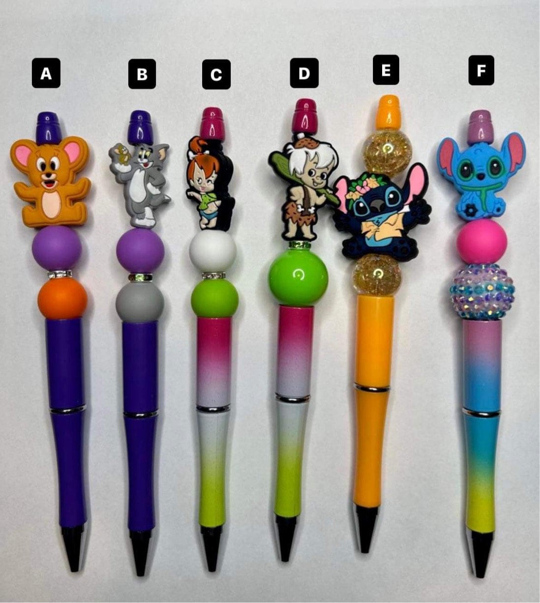 Beaded Character Pens, Beaded Pens - Etsy
