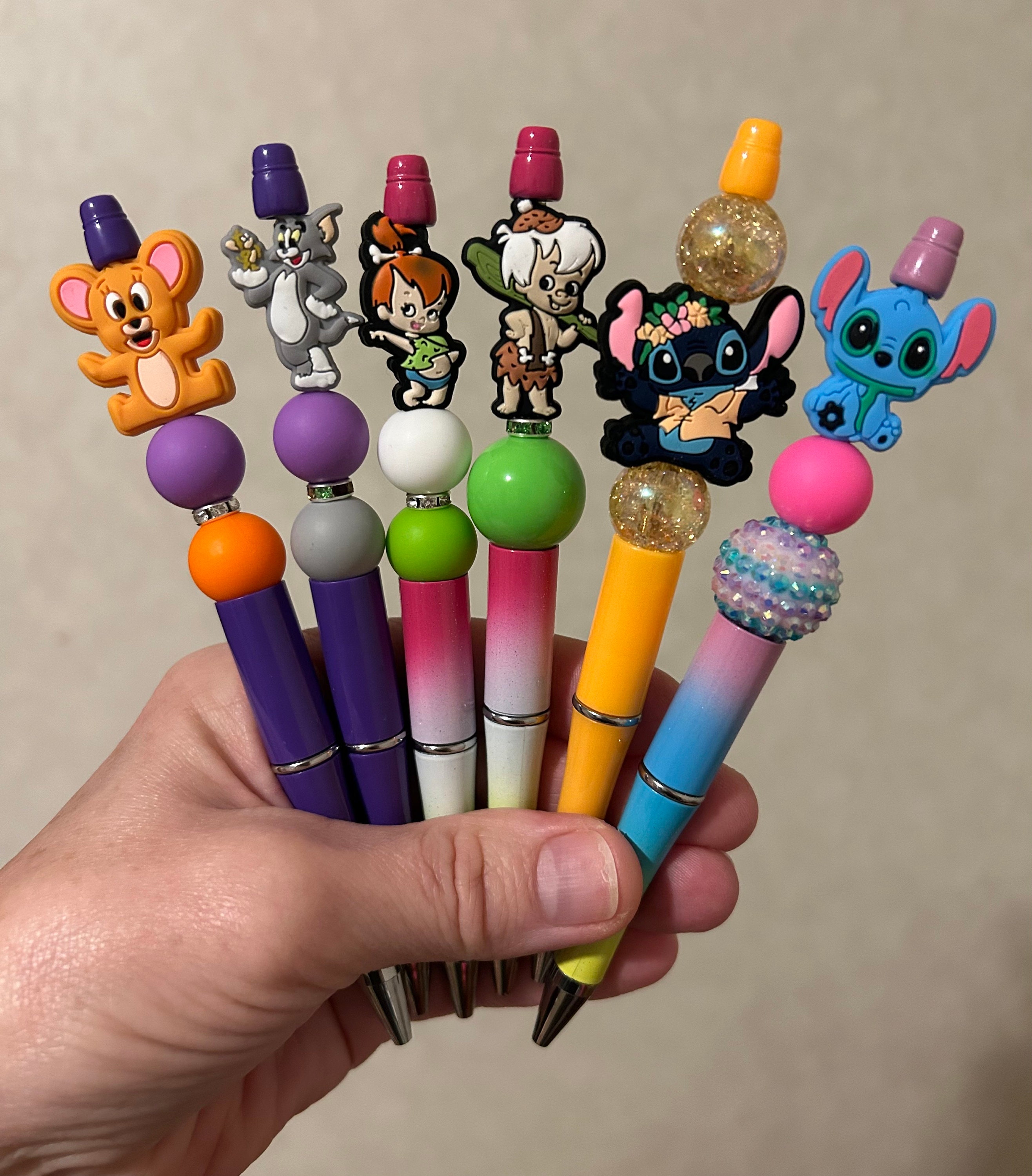 Beaded Character Pens, Beaded Pens - Etsy