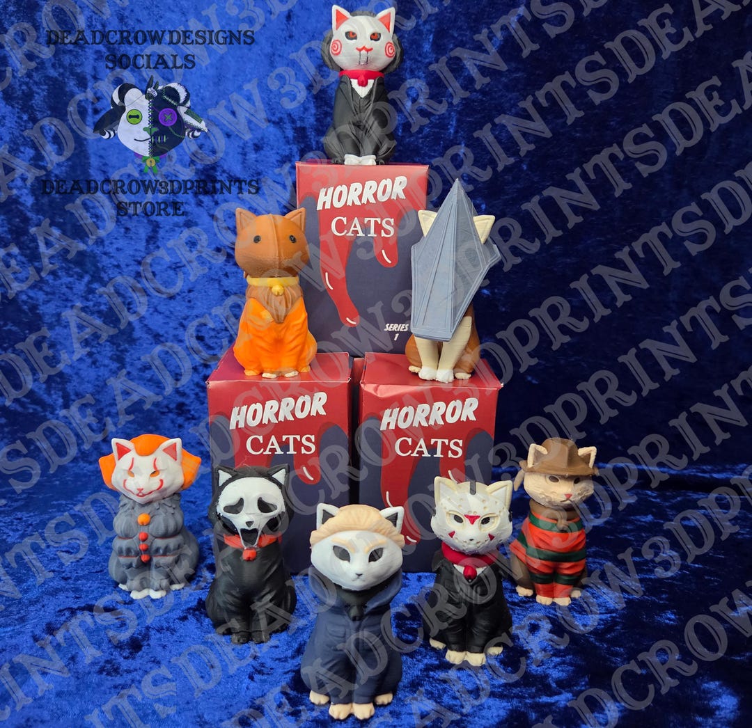 Mystery Blind Box Horror Character 3D Prints Series 1 - Michael Myers ...