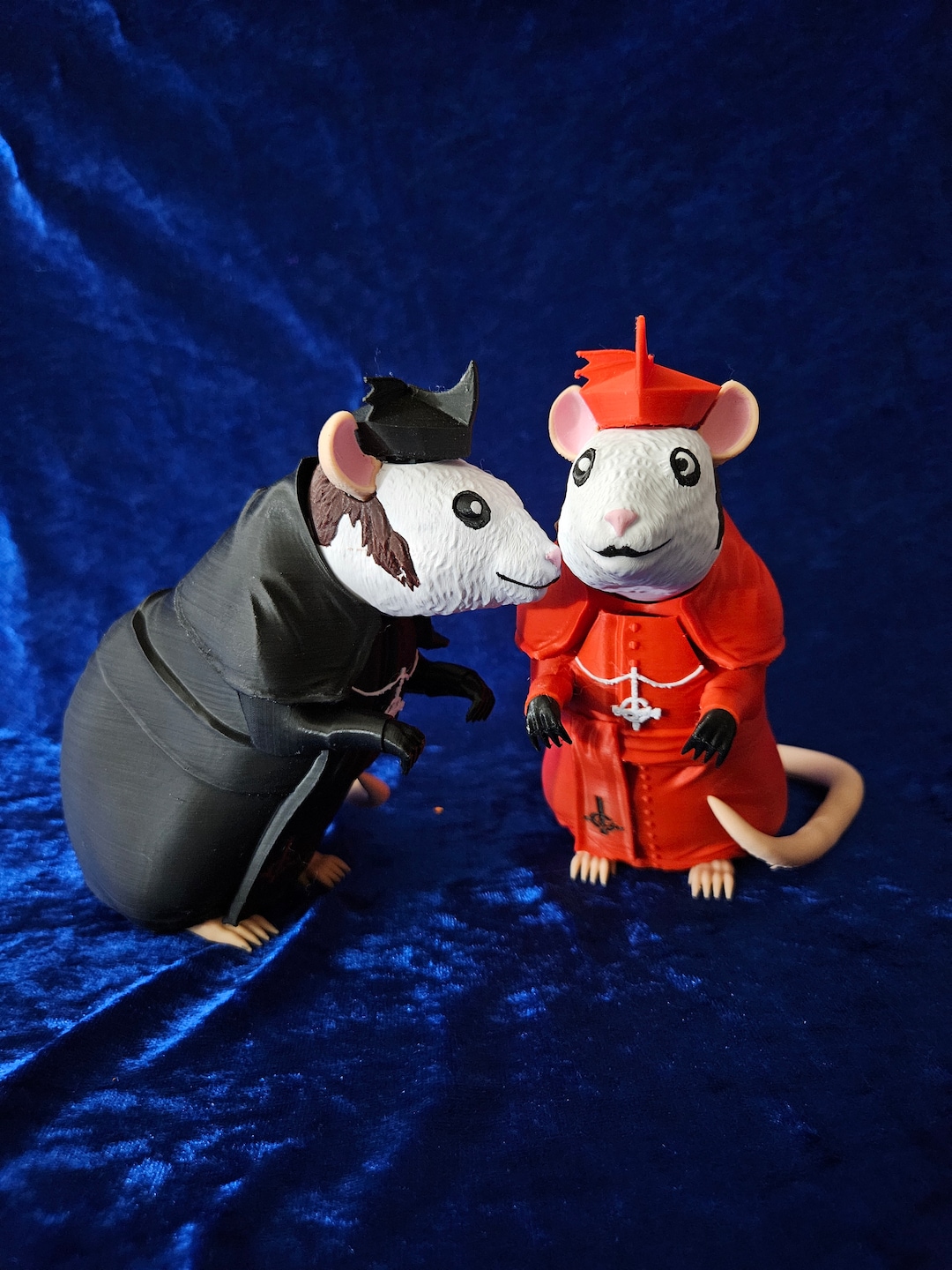 Cardinal Copia Rat Sculpture - Ghost Band Fan Art, Unique Home Decor - Etsy