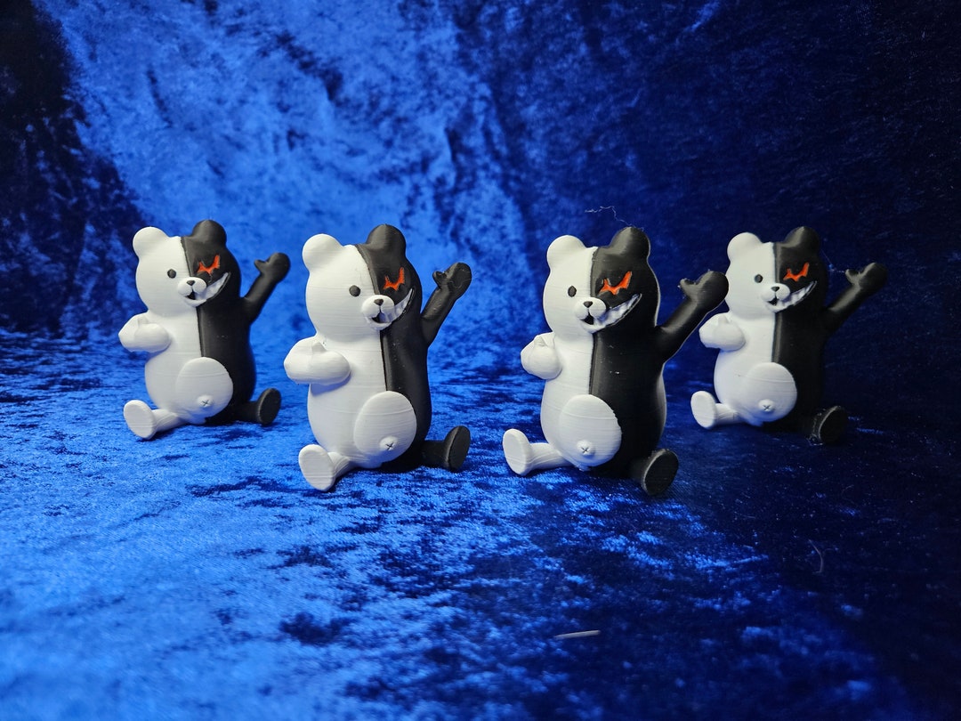 Monokuma Danganronpa Collectible - Gamer Gift, Fun Desk Decor - Etsy