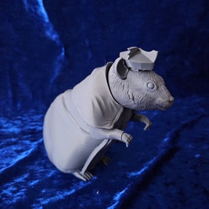 Cardinal Copia Rat Sculpture Ghost Band Fan Art, Unique Home Decor ...