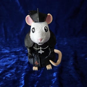 Cardinal Copia Rat Sculpture - Ghost Band Fan Art, Unique Home Decor - Etsy