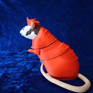 Cardinal Copia Rat Sculpture Ghost Band Fan Art, Unique Home Decor ...