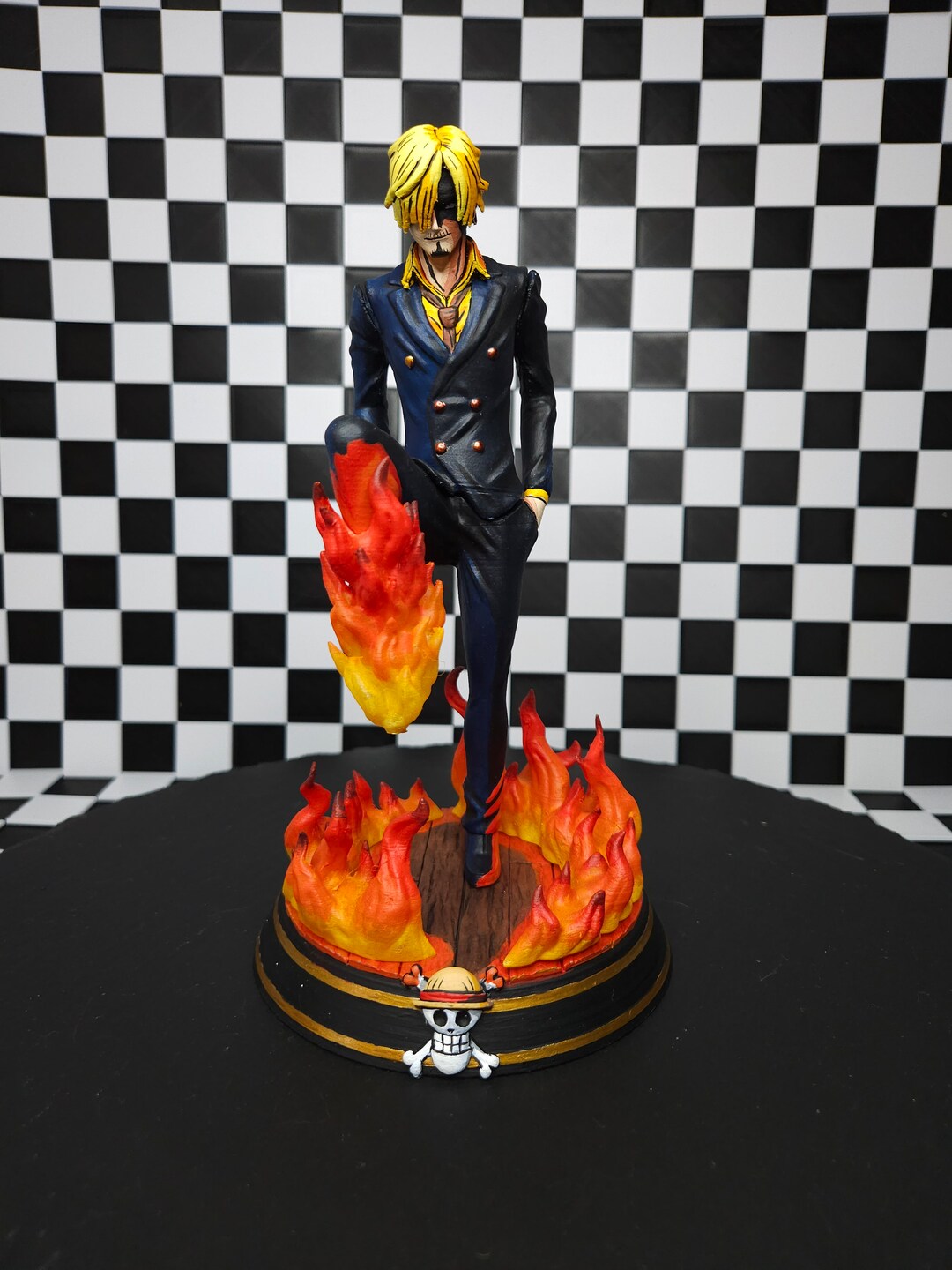 One Piece Sanji Statue - Etsy