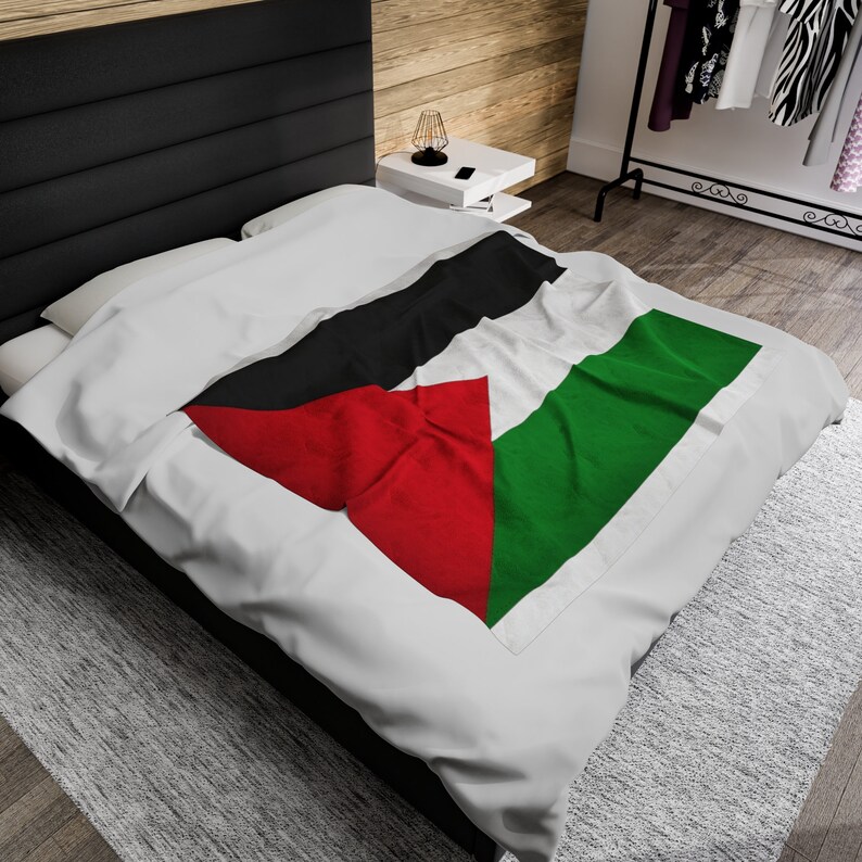 Palestinian Flag Palestine Flag Plush Blanket Soft Blanket - Etsy
